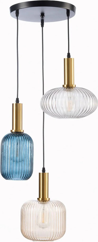 XXXLutz ZÁVĚSNÉ SVÍTIDLO, 40/40/110 cm - Online Only svítidla - 004340031005