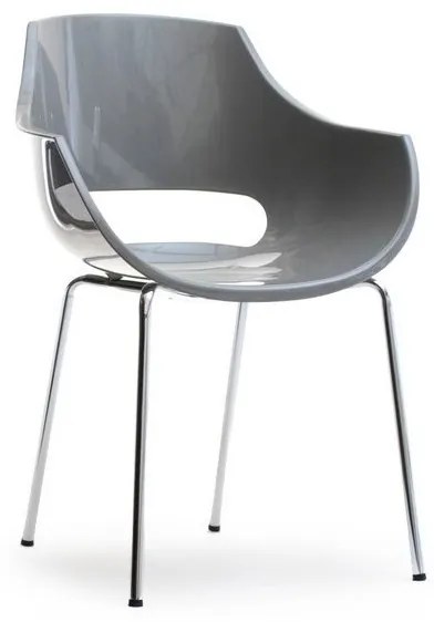 design4life Jídelní židle RANGO Šedá