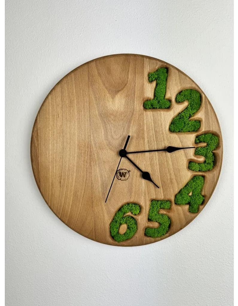 Woodlaf Dřevěné nástěnné hodiny Antonio