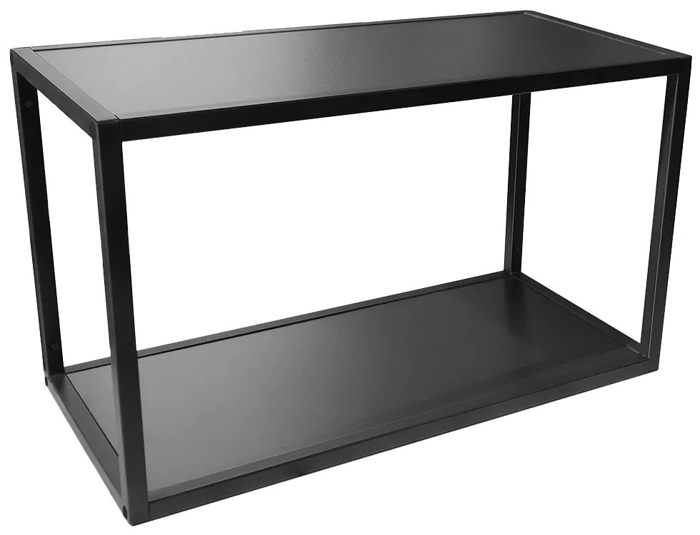 SIENA | závěsná police 60 G-36 ONE LOFT | 60 cm | černá