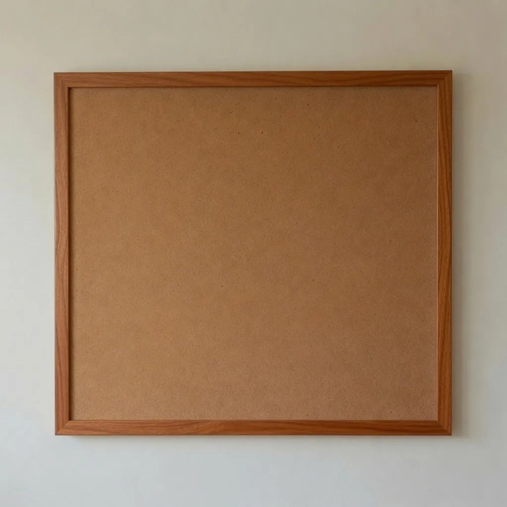 Toptabule.sk  Korková tabule v dřevěném rámu NATURE LINE MAHAGÓN 90x60 cm