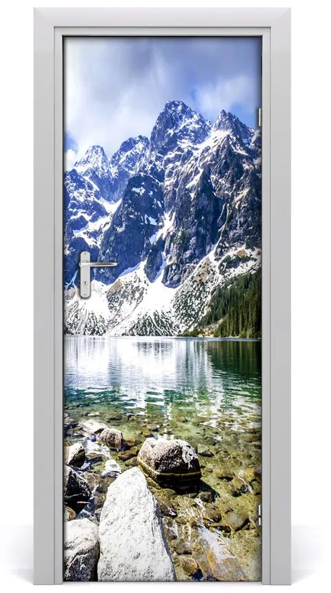 Fototapeta na dveře Mořské oko Tatry 85x205 cm