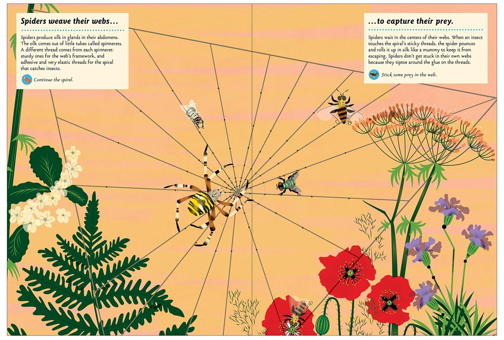 Chronicle Books Kniha aktivit se samolepkami Vynalézavá zvířata