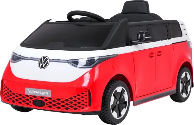Elektrické autíčko Volkswagen ID BUZZ červené