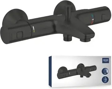 Grohe QuickFix Precision Start - Termostatická vanová baterie matná če