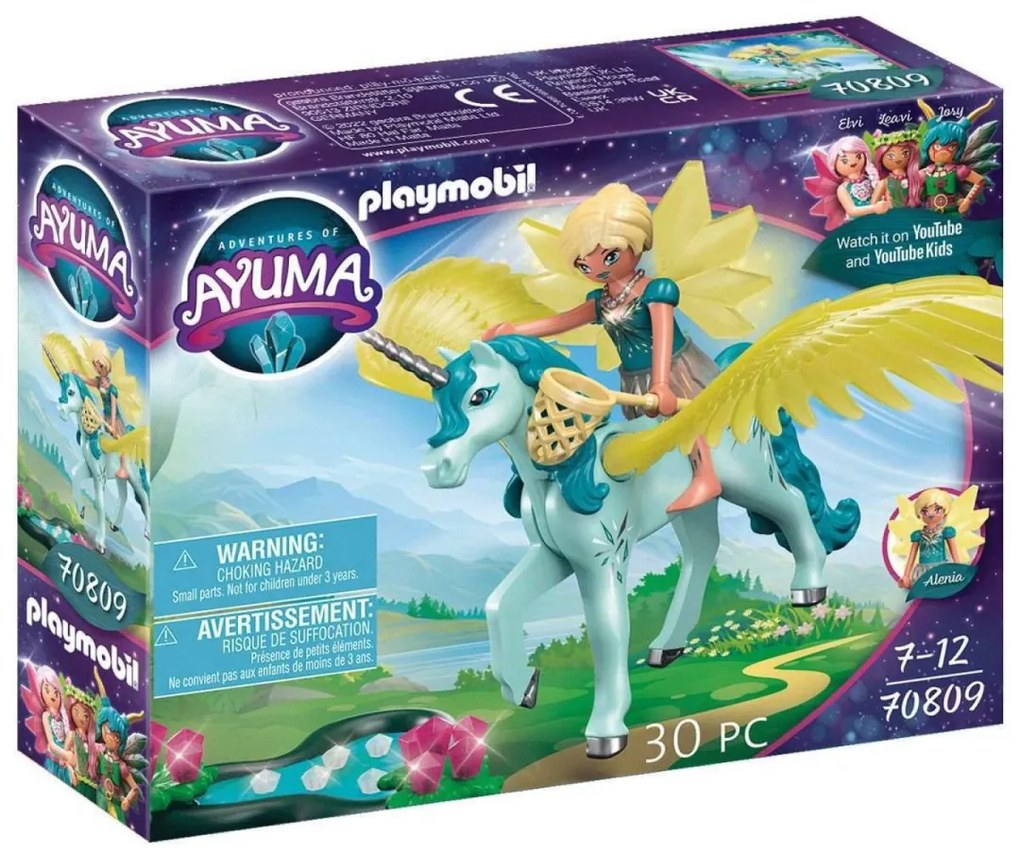 Playmobil Playmobil Ayuma 70809 Crystal Fairy s jednorožcem