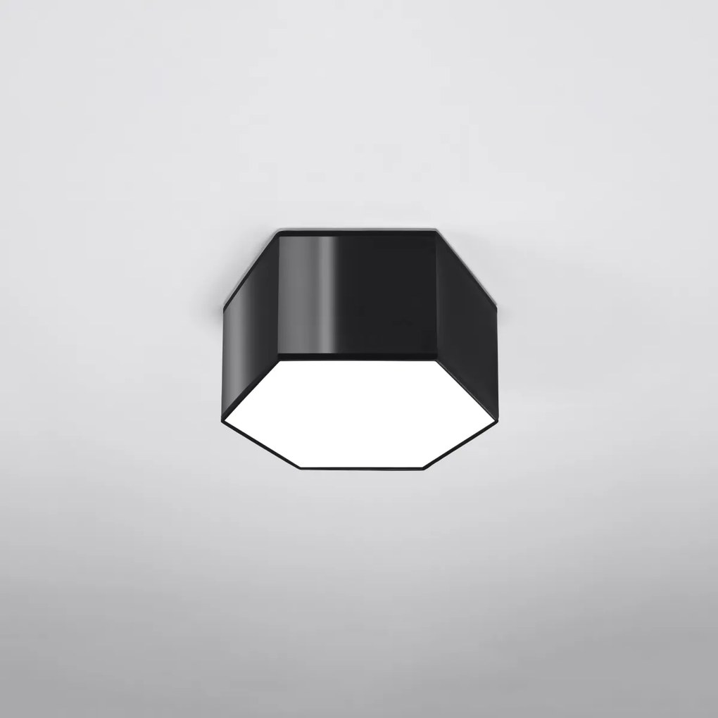 Sollux Lighting Stropní svítidlo SUNDE 15 černé