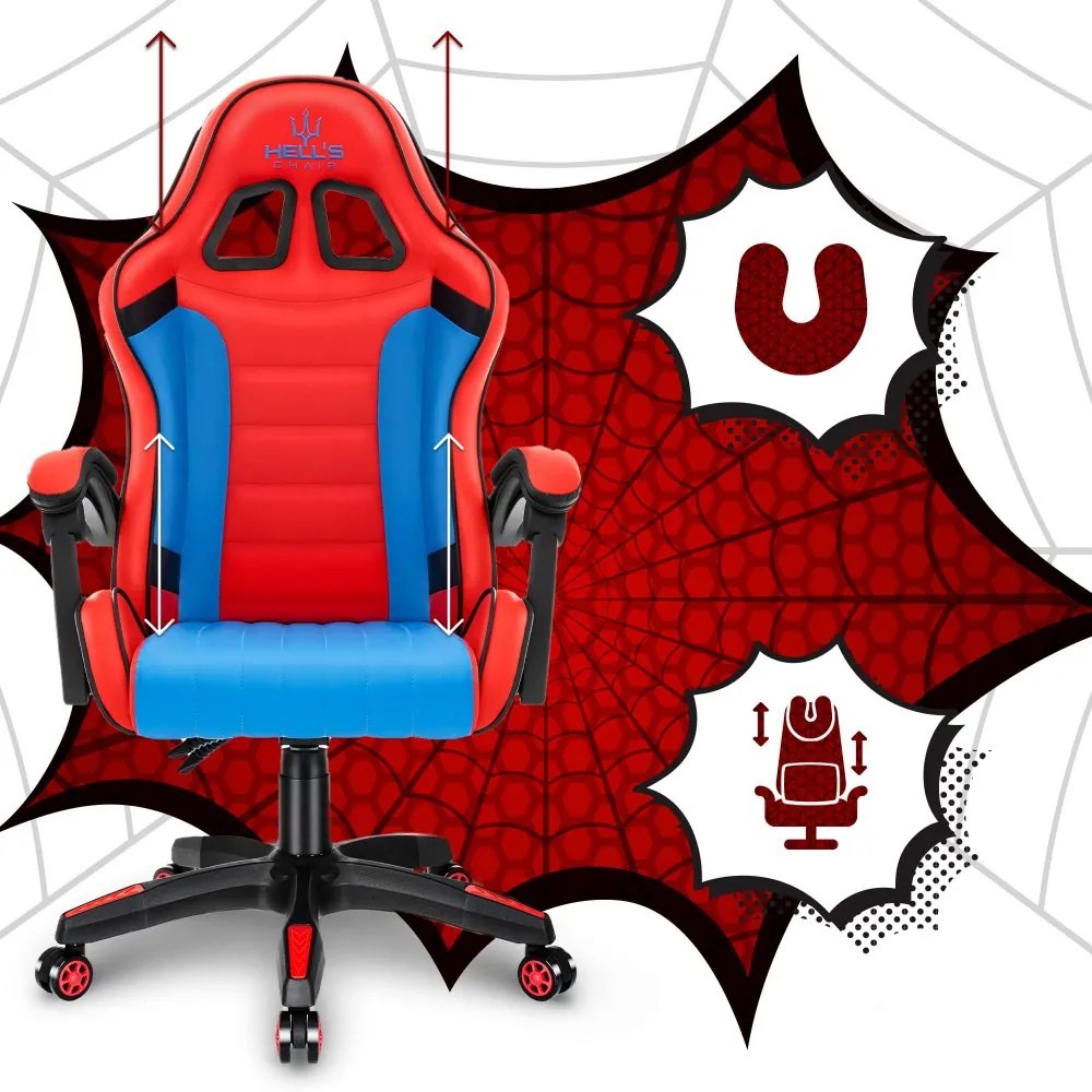 Dětská hrací židle HC - 1005 HERO Spider