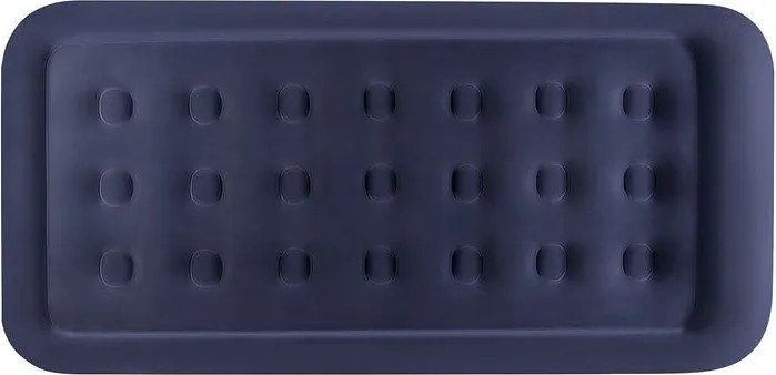 Nafukovací matrace s pumpou, 191×91×44 cm, modro-bílá