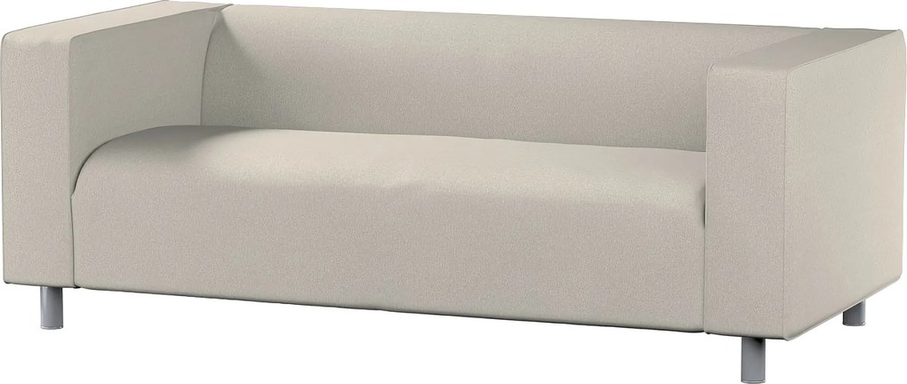 Potah na pohovku IKEA Klippan 2-místná barva béžová látka pletený vzor