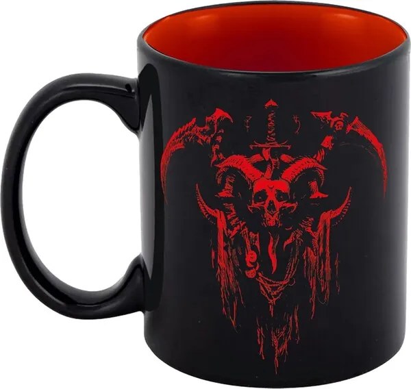Keramický hrnek Diablo IV - Necromancer Sigil 330 ml (dárkové balení) Vícebarevná