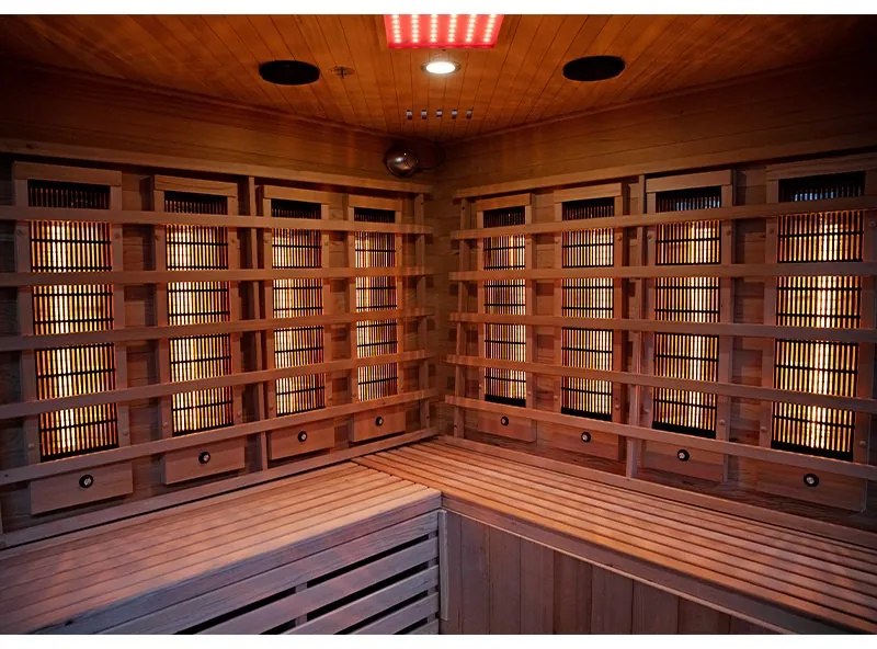 BPS-koupelny Infrasauna Relax  180x180, 5-6 osob