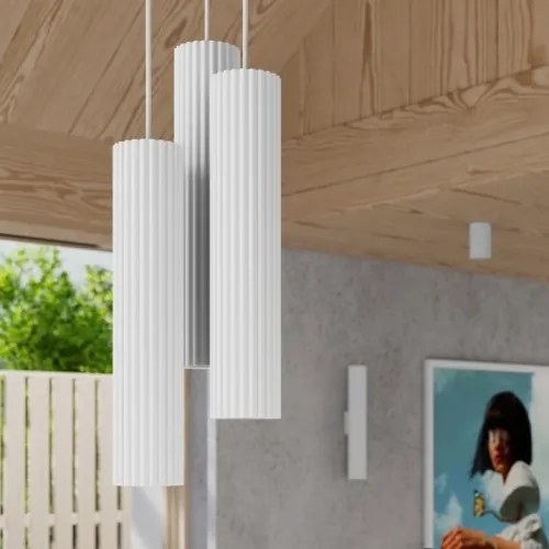 Stropní svítidlo SOLLUX KARBON 6L bílá GU10 6x10W bez žárovek SL.1547