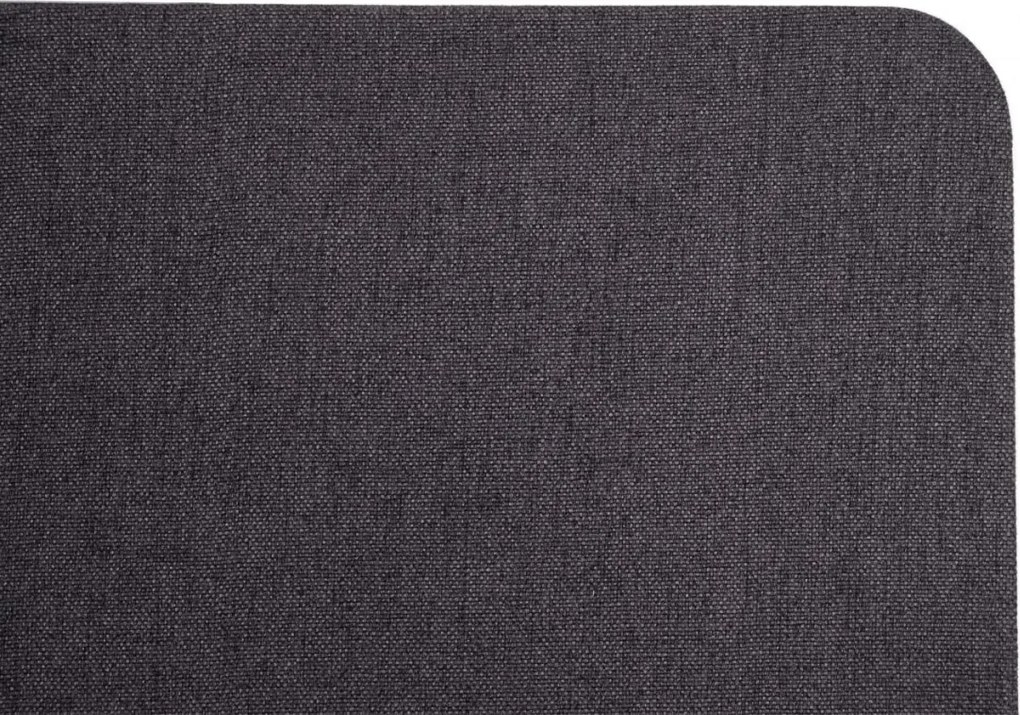 Akustický panel na stůl HWC-G75 - dvoustěnná látka/textil - 60x65cm - hnědo-šedá