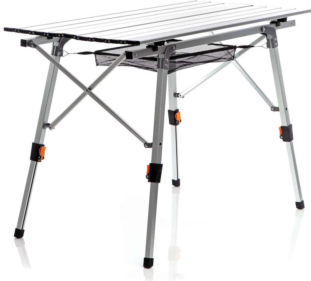 Kempingový stůl Wiltec – 90 × 53 cm, 30 kg (64191)