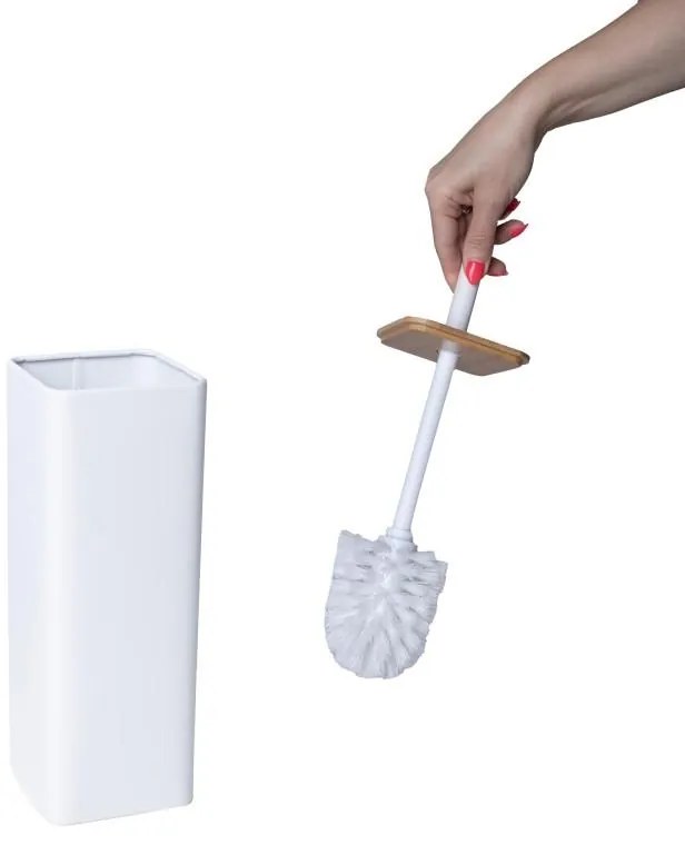 Erga Fonti, WC kartáč na postavení, bílý, ERG-YKA-PD.FONTI-WHT