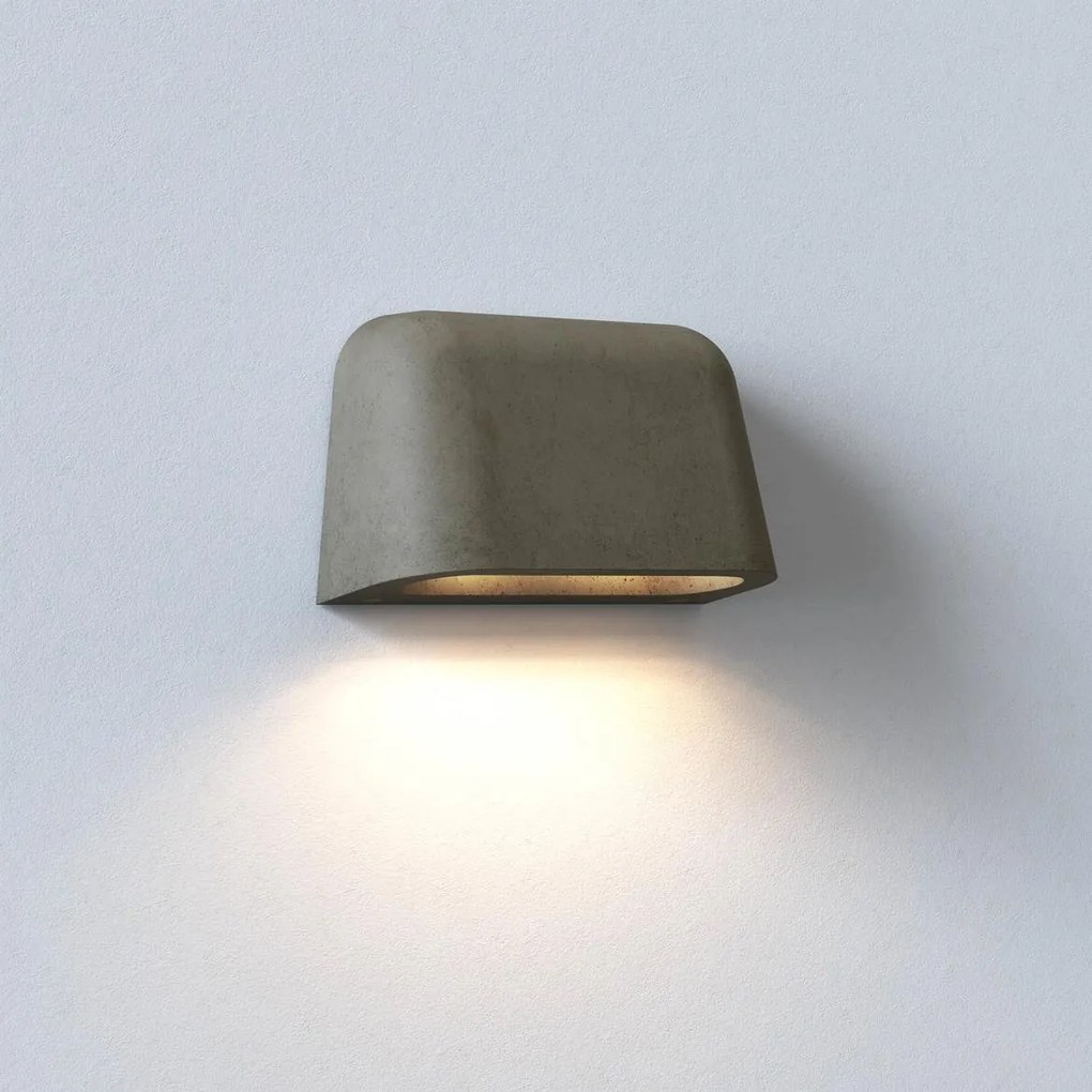 AST 1317013 Venkovní nástěnné svítidlo Mast Twin 2x6W GU10 beton - ASTRO Lighting