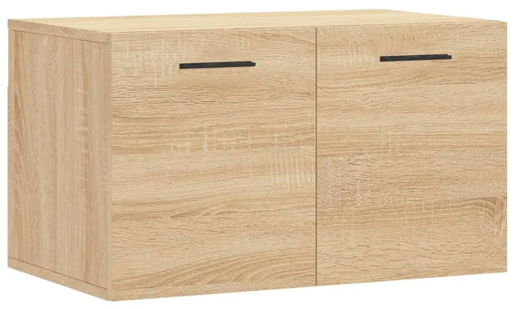 vidaXL Nástěnná skříňka dub sonoma 60 x 36,5 x 35 cm kompozitní dřevo
