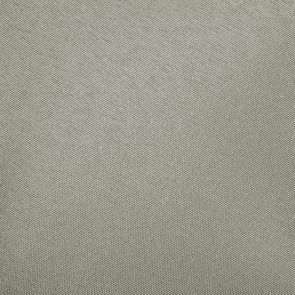 sada 2 polštářů na sezení, 98 x 50 cm Polštář na židli s poutky, potah z tkaniny, tloušťka 8 cm Světle šedý
