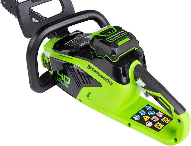 Aku řetězová pila Greenworks GD40CS15 40V