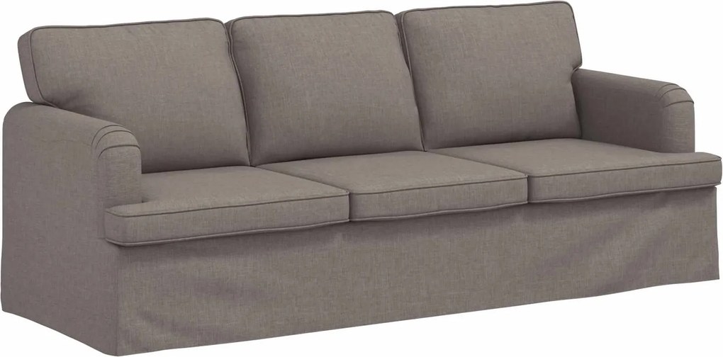 Set pohovek 2 ks Taupe textil 3407608