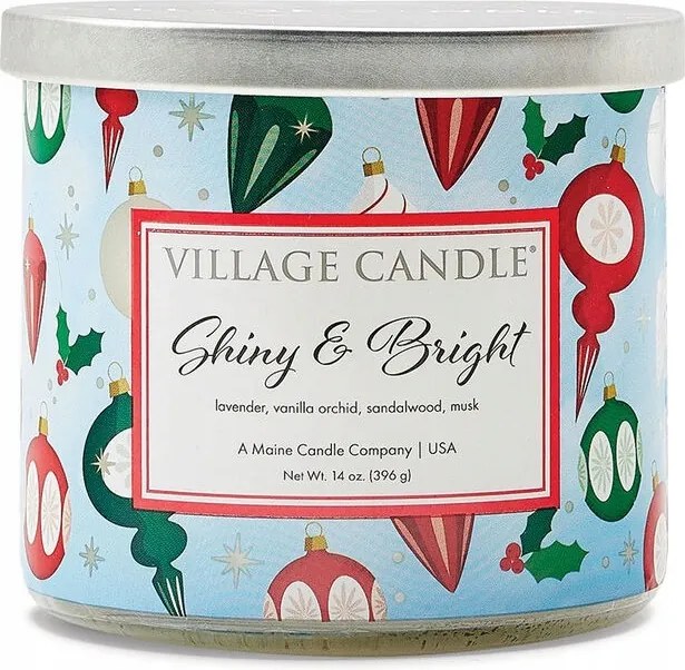 Tumbler Shiny & Bright Luminary Village Candle