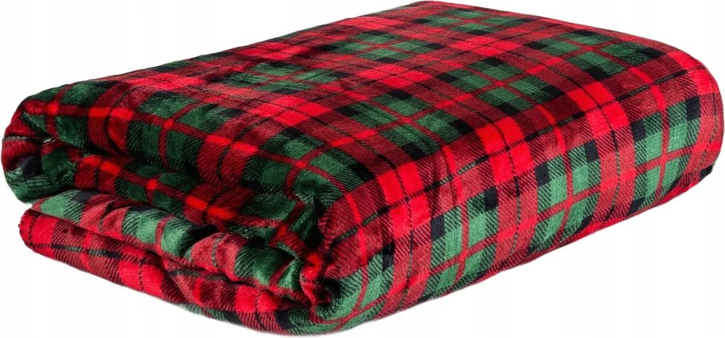 Tartan kostkovaná deka s šípem 150 x 200 cm Homla