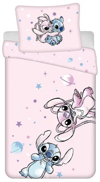 Jerry Fabrics Povlečení Lilo a Stitch Universe 140x200, 70x90 cm