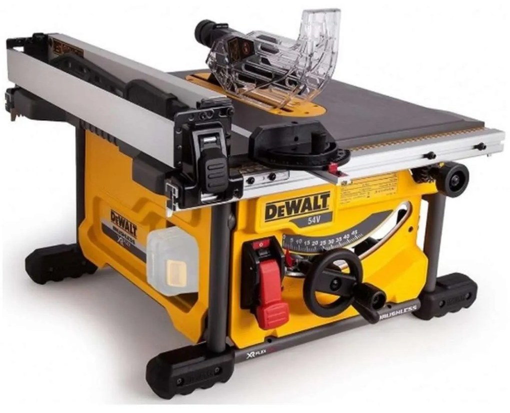 DeWALT - 54V AKU stolní okružní pila 210 mm, bez baterie a nabíječky DCS7485N