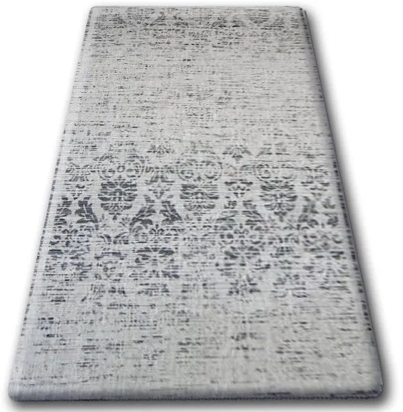 Kusový sisalový koberec Fuzzy šedý 200x290