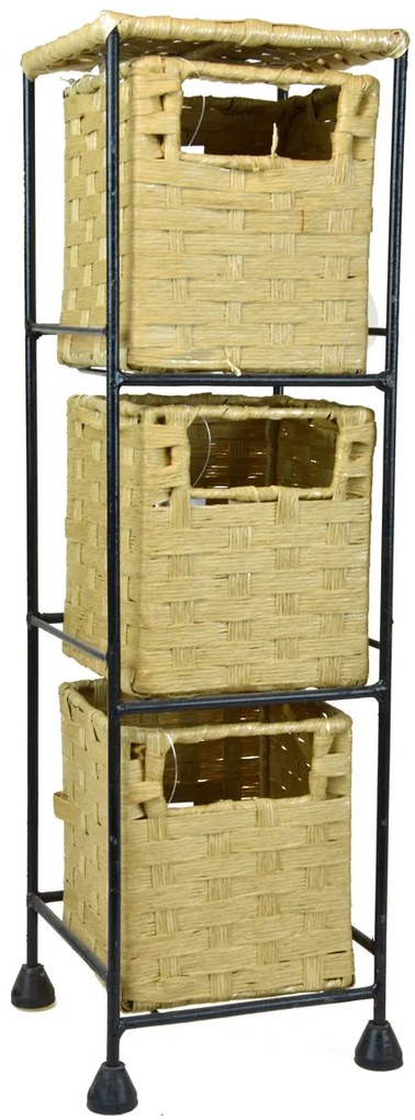 Vingo Drátěná police s vloženými pískovými boxíky, 53 cm