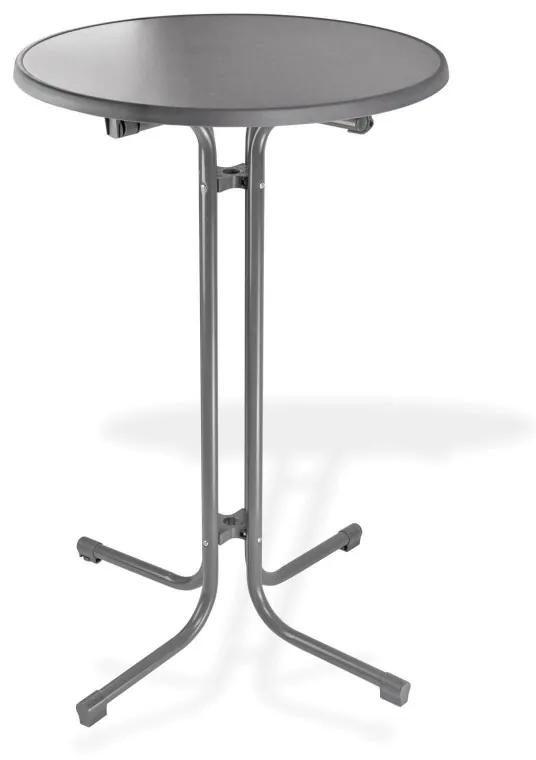 DEMA Sklápěcí stolek Treviso, antracit 14139D