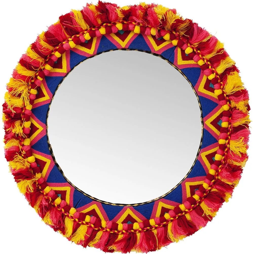 Nástěnné zrcadlo Kare Design Flick Flack, ⌀ 54 cm
