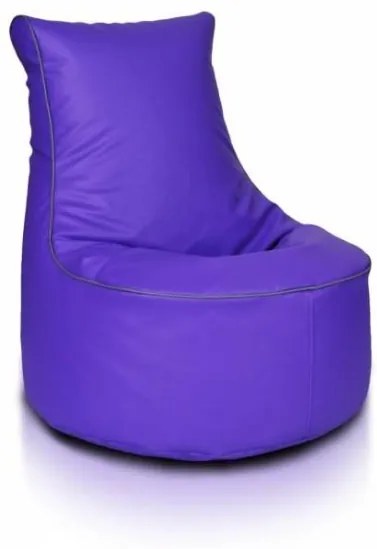 Sedací vak Seat L TiaHome - růžová, polyester-cs