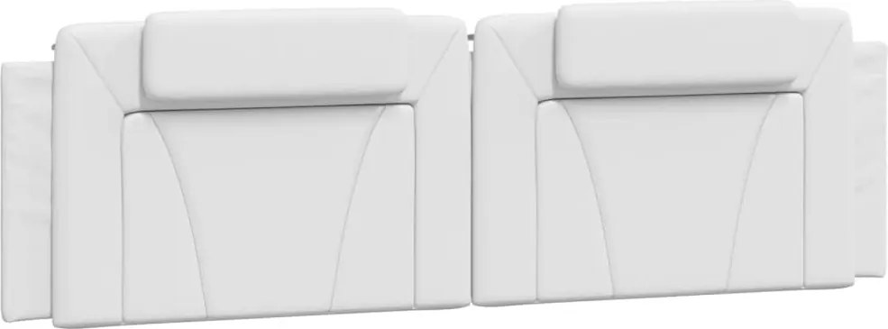 Postel Viana s matrací bílá 180 x 200 cm umělá kůže 3208811