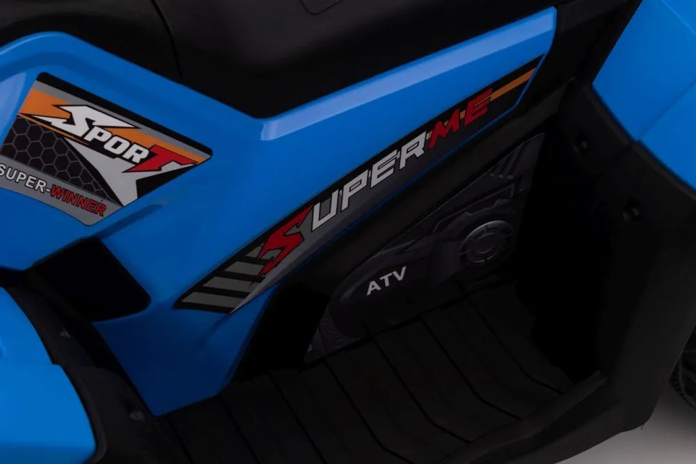 LEAN CARS Čtyřkolka na akumulátor JC915, modrá