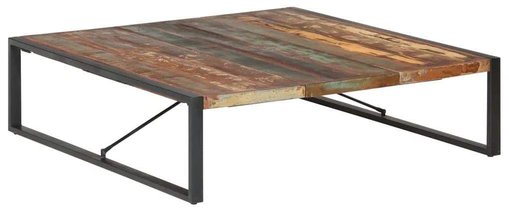 321577 vidaXL Konferenční stolek 140 x 140 x 40 cm masivní recyklované dřevo