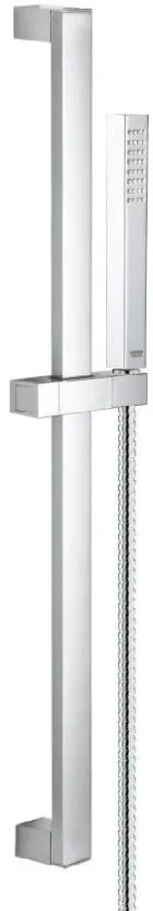 Grohe Euphoria Cube+ - Set sprchové hlavice, 1jet, tyče 60 cm a hadice, chrom 27891000