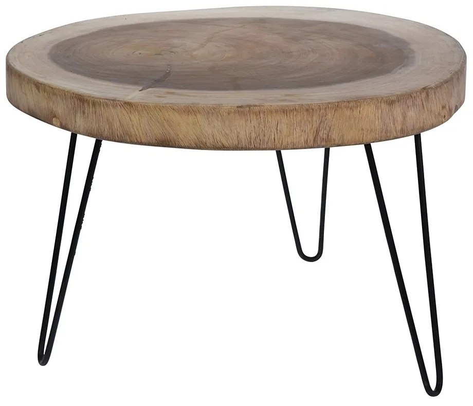 DekorStyle Dřevěný konferenční stolek J11300950