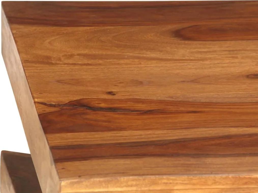vidaXL Konferenční stolek z masivního sheeshamu 90 x 60 x 30 cm [246255]