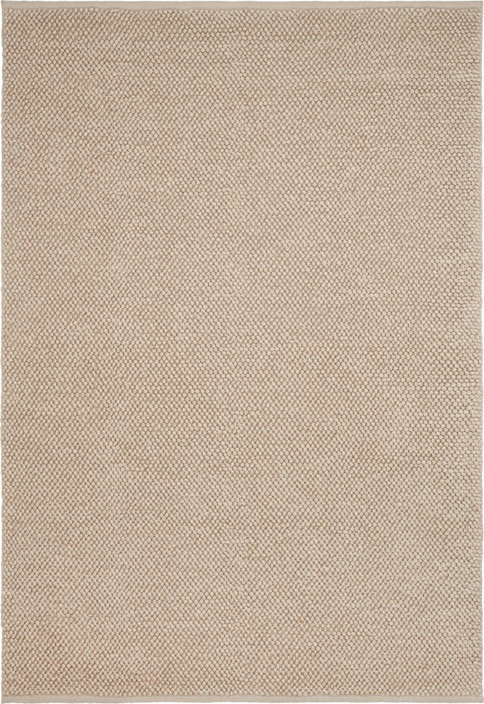 XXXLutz RUČNĚ TKANÝ KOBEREC, 130/190 cm, krémová Linea Natura - Vlněné koberce - 004649004661