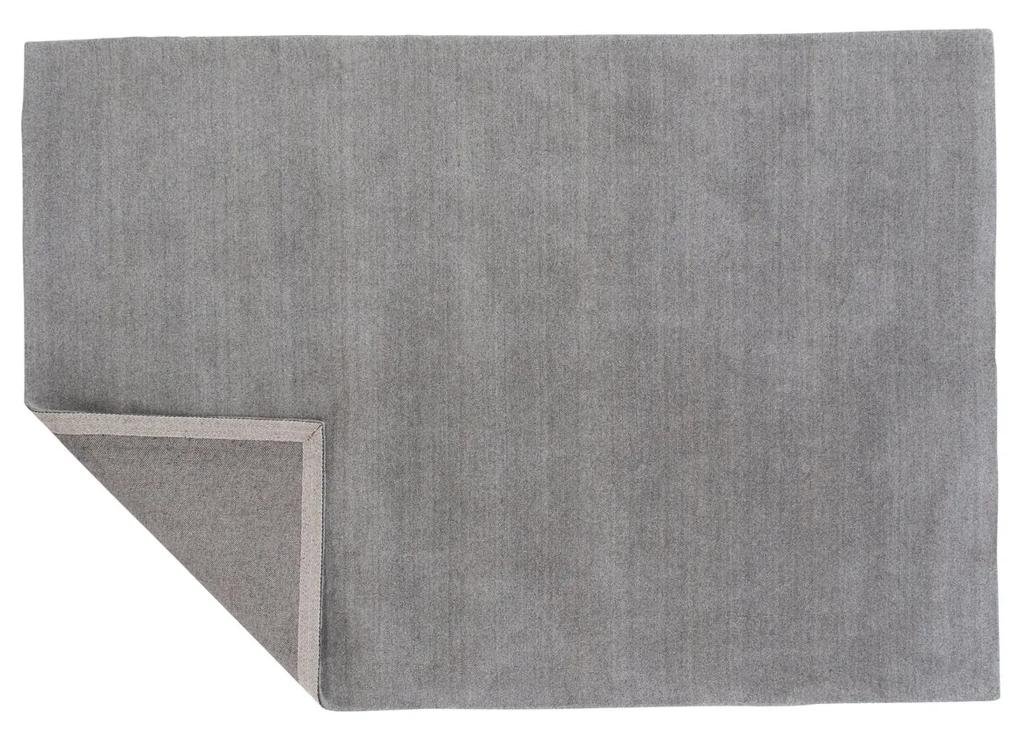 Obdélníkový koberec Ulla, šedý, 300x200