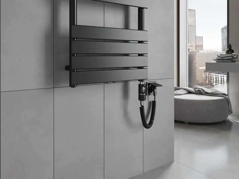 Mexen Ceres, elektrické topné těleso 1200 x 500 mm, 600 W, černá, W111-1200-500-2600-70