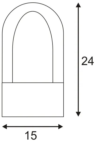 SLV 229430 Rusty Cone, venkovní svítidlo, 1x40W, patina rzi, IP54, 24cm