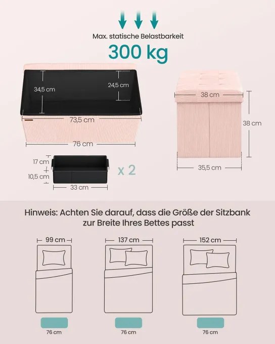 Lavička s víkem LSF603R01