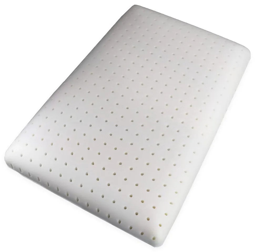 Anatomický polštář DREAMPUR® z latexové pěny Grey dots perforovaný 40x60cm