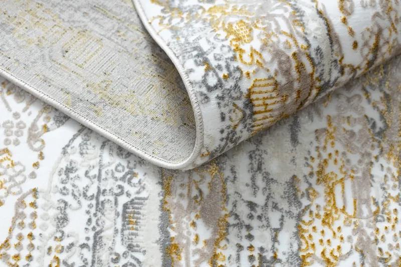 Dywany Łuszczów Kusový koberec Gloss 8487 63 Ornament gold/beige ROZMĚR: 160x220