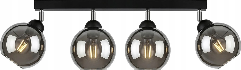 Závěsné Stropní Svítidlo Lustr Stropní Svítidlo Led E27 skleněné koule Loft Glamour