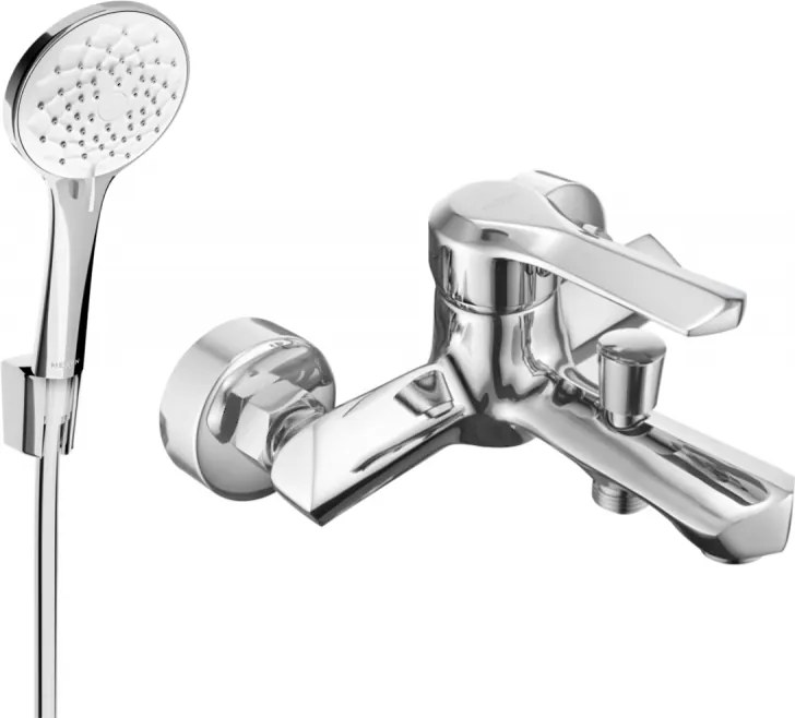 Mexen Sabre R74 baterie vanová se sprchovou sadou, chrom - 7213R74-00