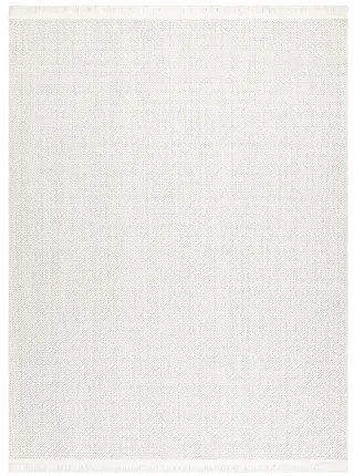 koberec NANO FH93A Jednobarevný, smyčkový, plošně tkaný bílá velikost 140x190 cm | krásné koberce cz